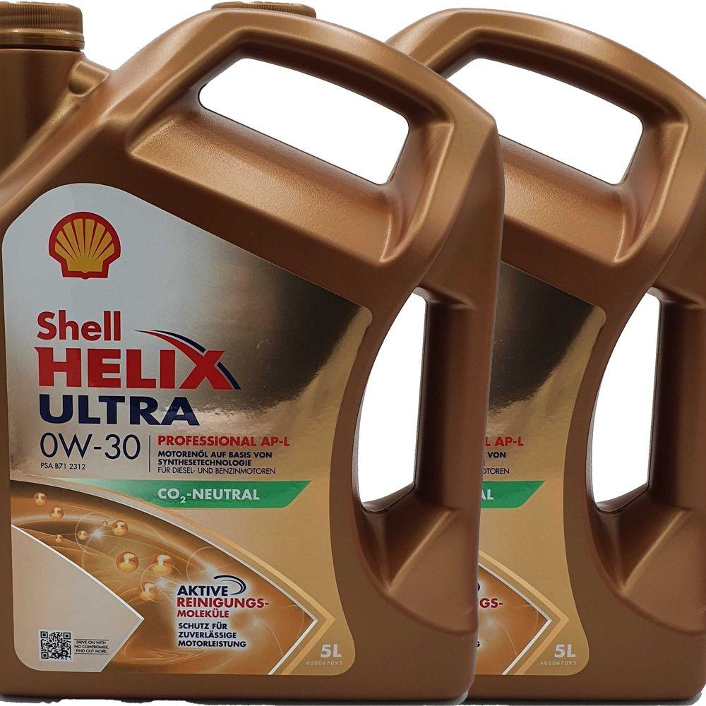 Shell Helix Ultra Professional AP-L 0W-30 2x5 Liter | G38075983