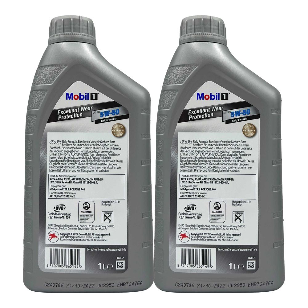 Mobil 1 FS X2 5W-50 2x1 Liter | G29909597