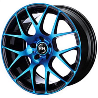 RH Alurad Nbu race Color polished blue 8.5x19 5x112 ET35 | G21670976