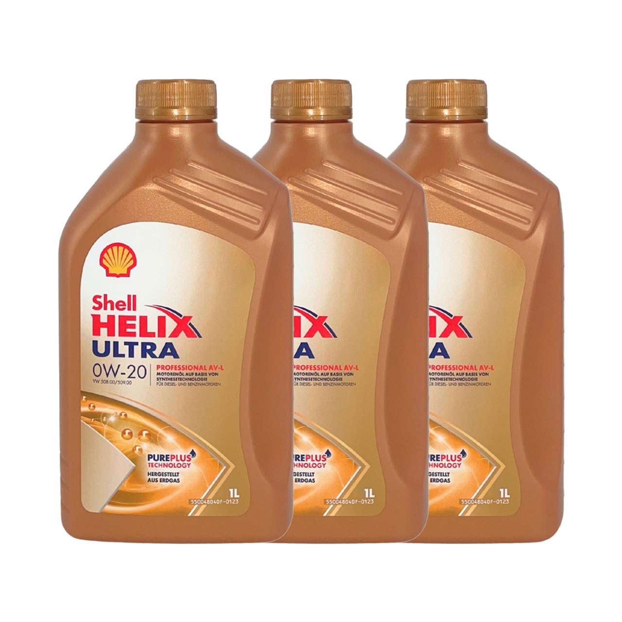 Shell Helix Ultra Professional AV-L 0W-20 3x1 Liter | G29916244