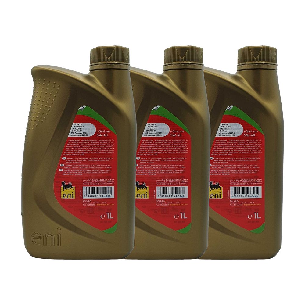 ENI I-Sint MS 5W-40 3x1 Liter | G29904465