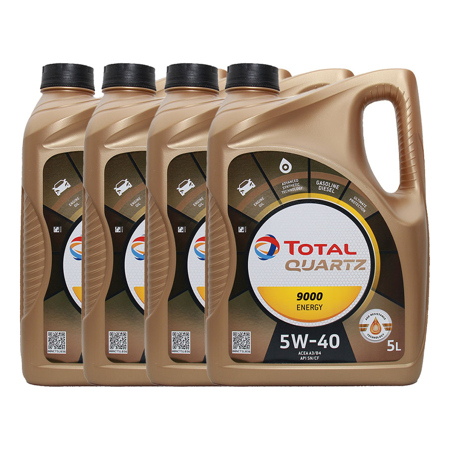 Total Quartz 9000 Energy 5W-40 4x5 Liter | G22521931
