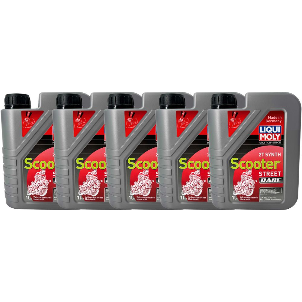 Liqui Moly Motorbike 2T Synth Scooter Race 5x1 Liter | G38077469