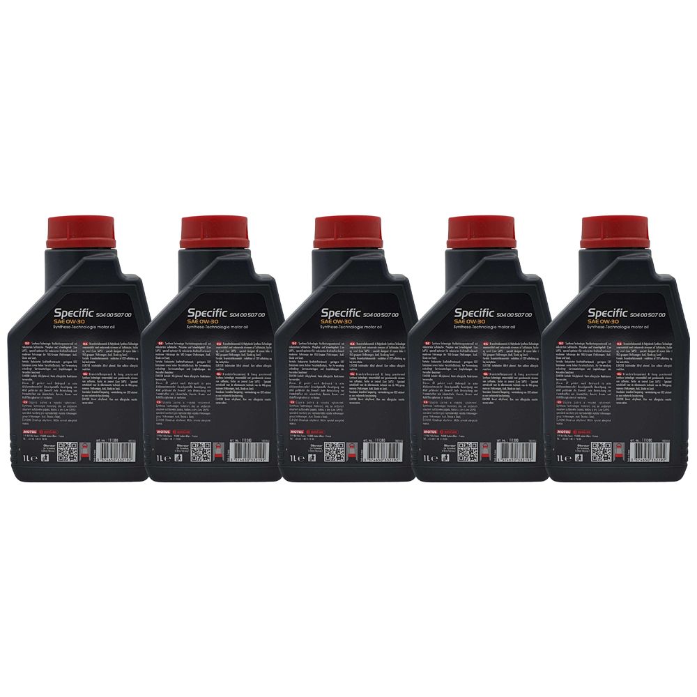 Motul Specific 504 00 - 507 00 0W-30 5x1 Liter | G29907040