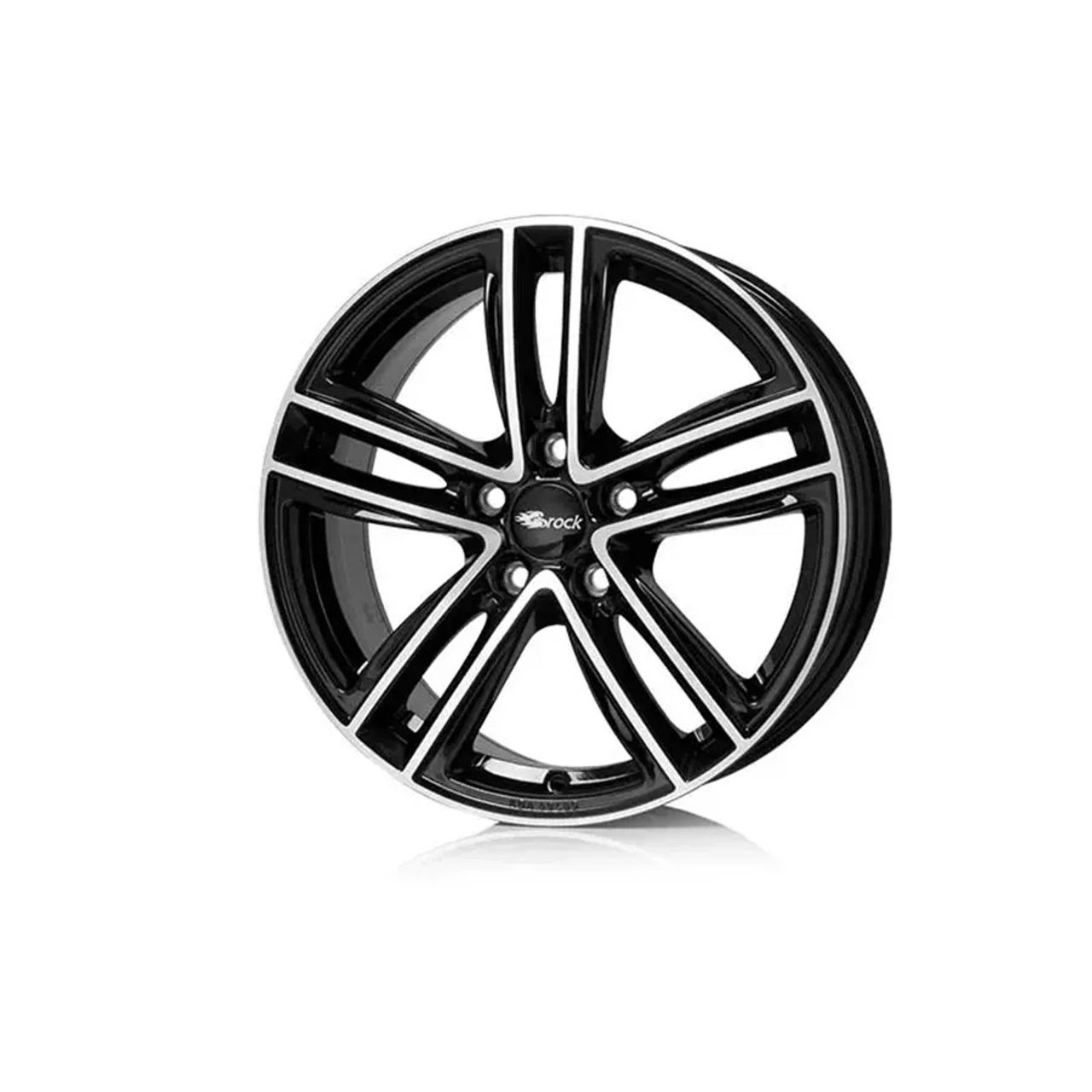 RC-DESIGN RC27 schwarz glanz voll-poliert (sgvp) 7.0Jx18 5x114.3 ET40 ...