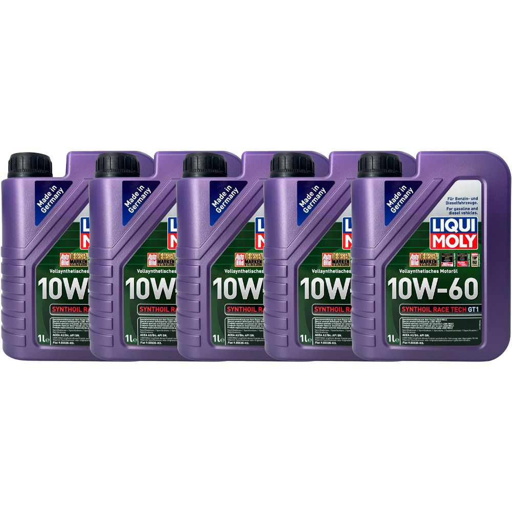 Liqui Moly Synthoil Race Tech GT1 10W-60 5x1 Liter | G38078149