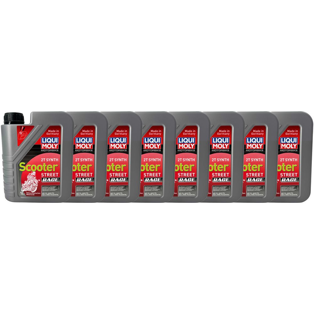 Liqui Moly Motorbike 2T Synth Scooter Race 8x1 Liter | G38077493