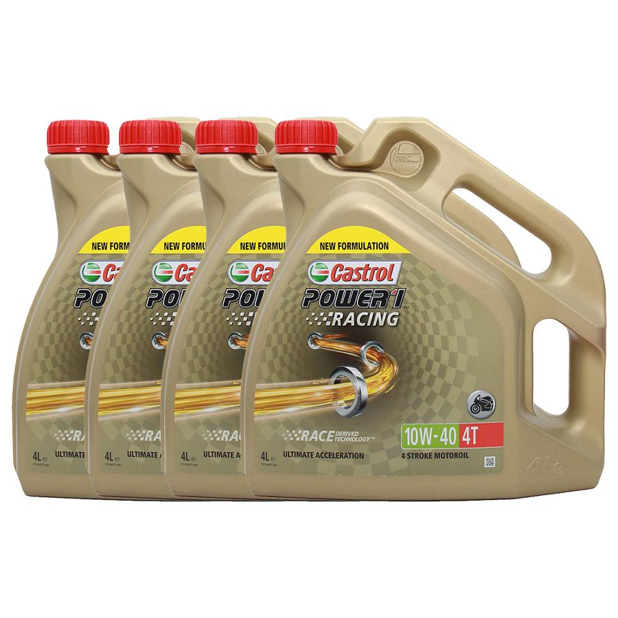 Castrol Power 1 Racing 4T 10W-40 4x4 Liter | G22522661