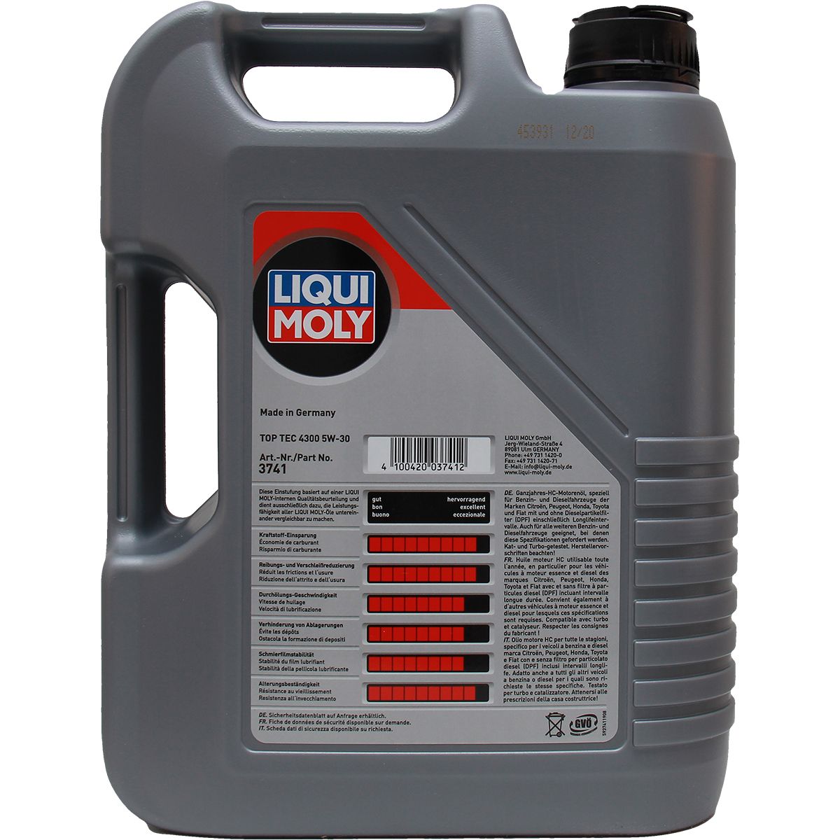 Liqui Moly Top Tec 4300 5W-30 5 Liter | G18742175
