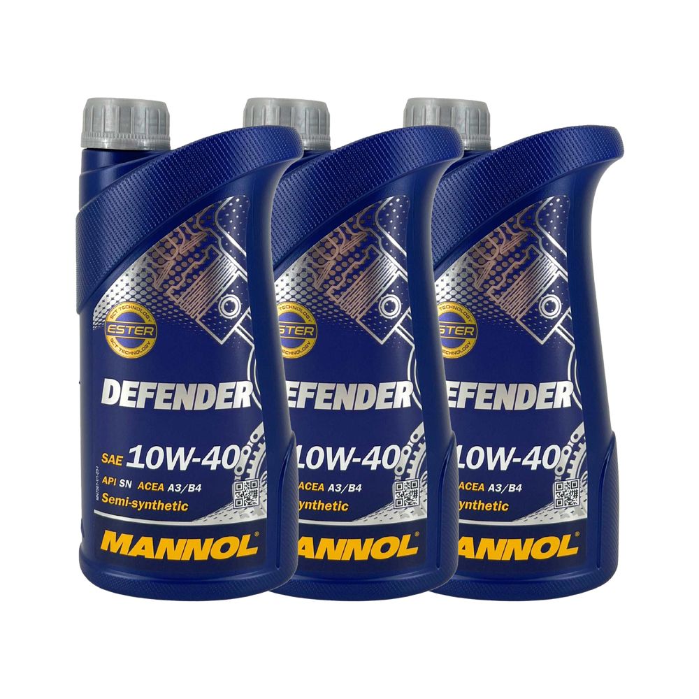 Mannol Defender 10W-40 3x1 Liter | G38079229