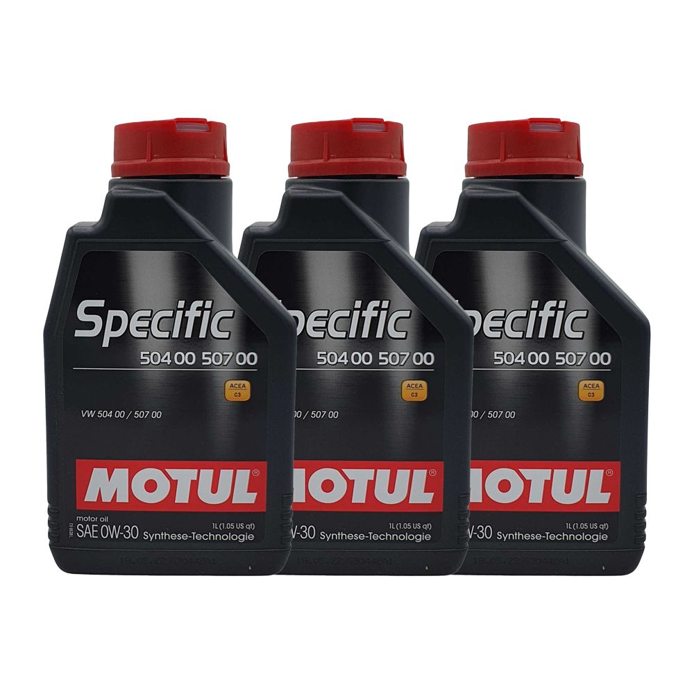 Motul Specific 504 00 - 507 00 0W-30 3x1 Liter | G29907014