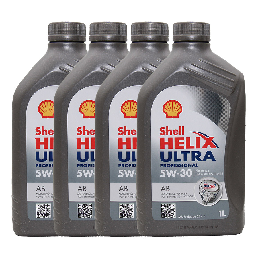 Shell Helix Ultra Professional AB 5W-30 4x1 Liter | G22532725