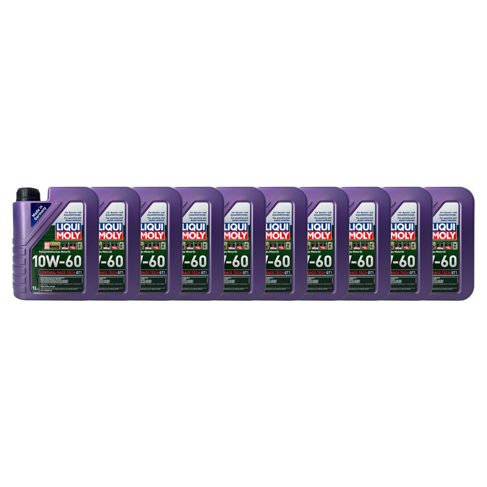 Liqui Moly Synthoil Race Tech GT1 10W-60 10x1 Liter | G38078101