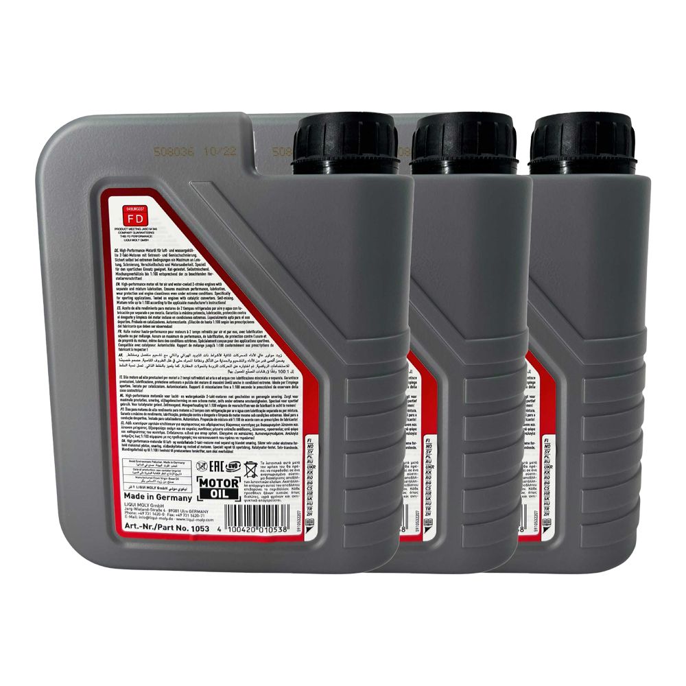 Liqui Moly Motorbike 2T Synth Scooter Race 3x1 Liter | G38077453