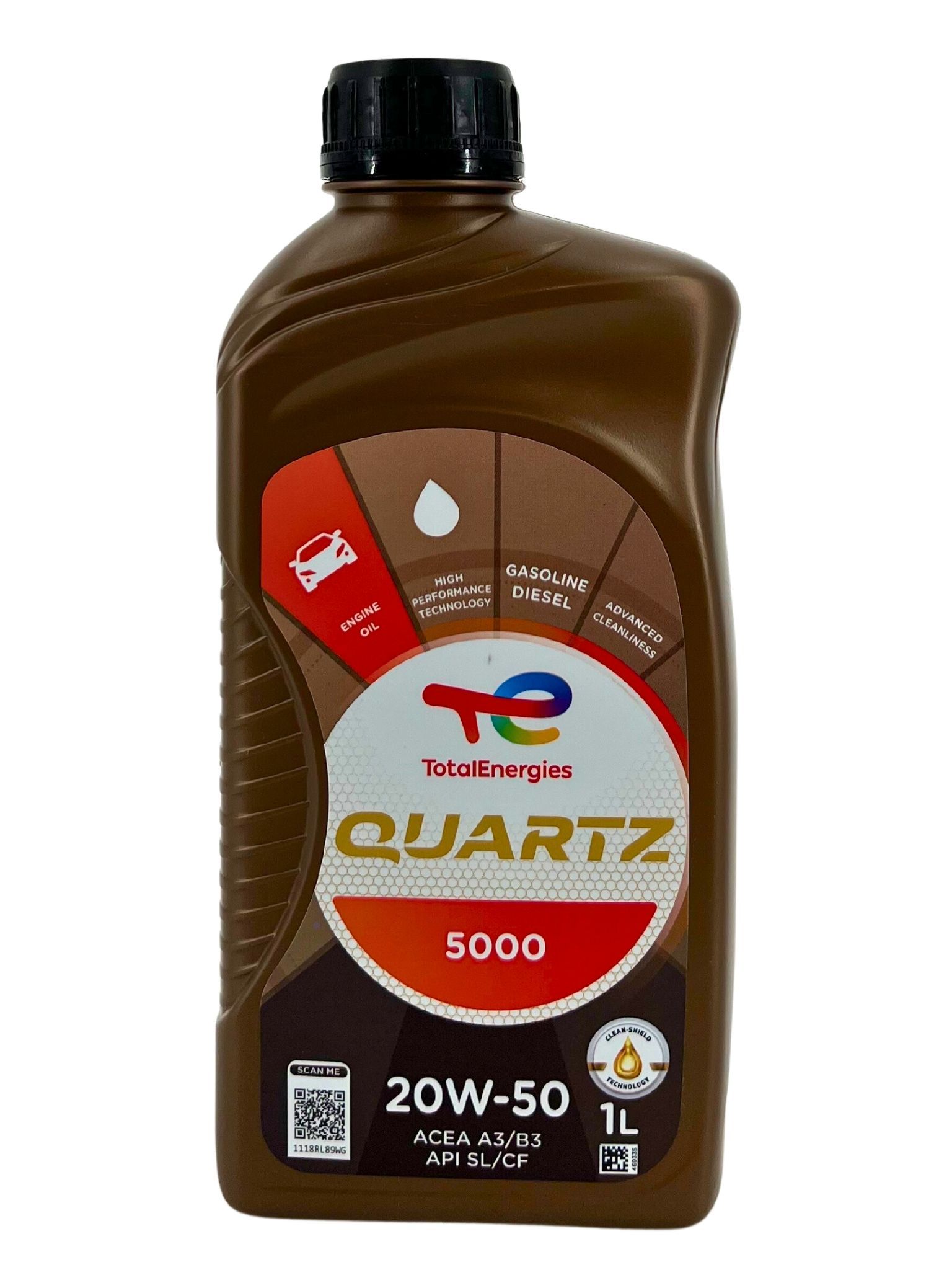 Total Quartz 5000 20W-50 1 Liter | G38491707