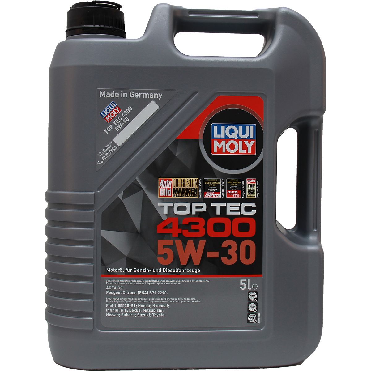 Liqui Moly Top Tec 4300 5W-30 5 Liter | G18742175
