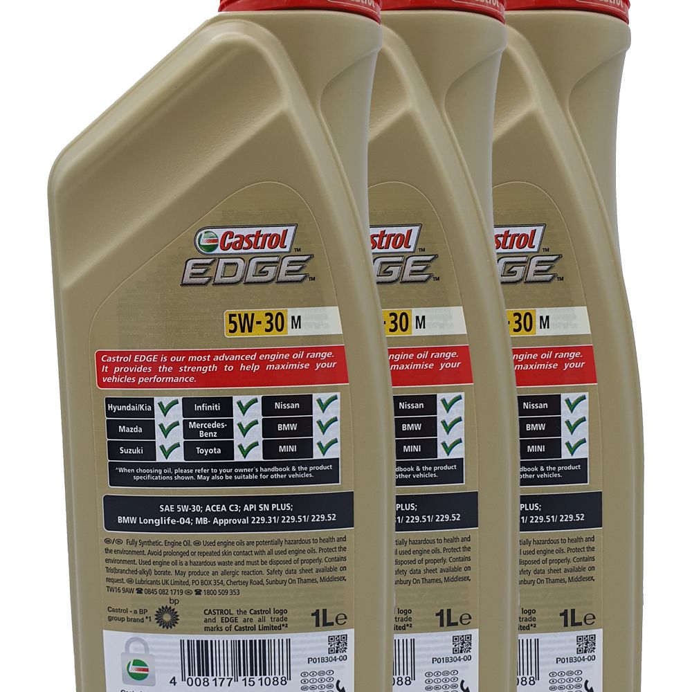 Castrol Edge 5W-30 M 3x1 Liter | G22532067