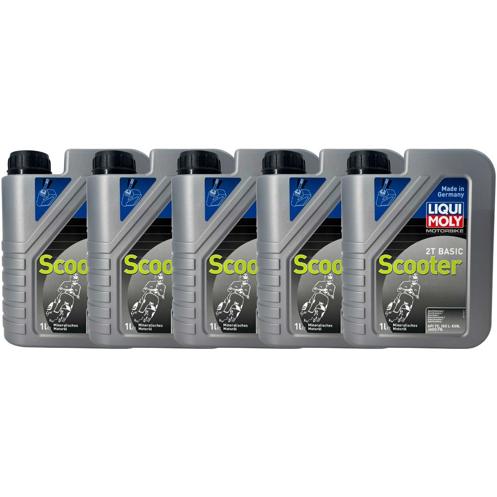 Liqui Moly Motorbike 2T Basic Scooter 5x1 Liter | G38076653