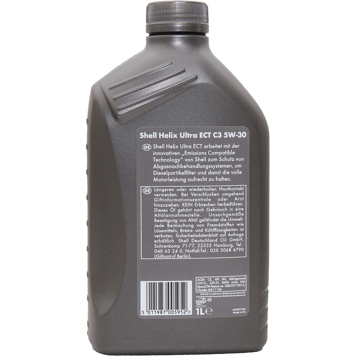 Shell Helix Ultra ECT C3 5W-30 1 Liter | G11595468